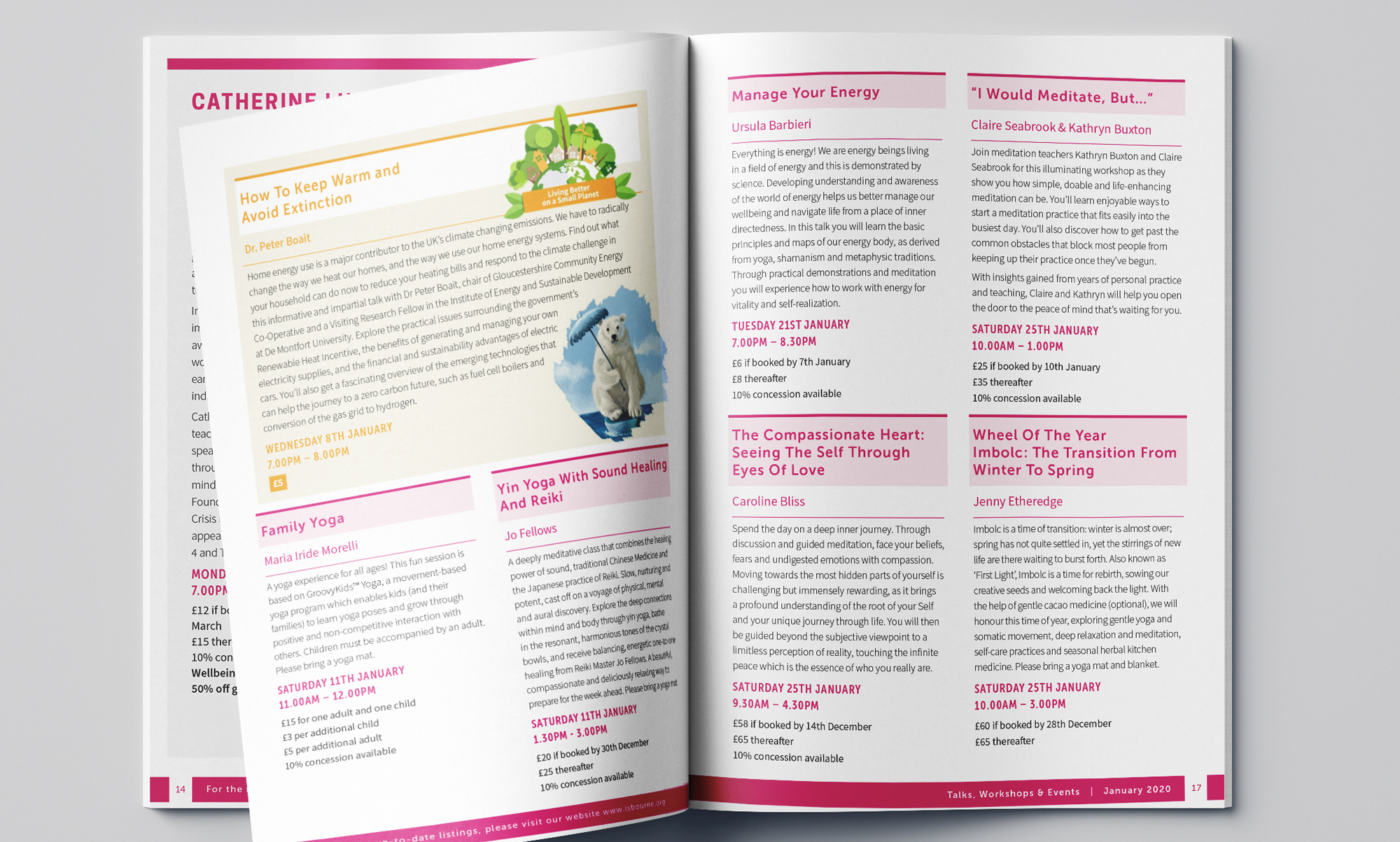 Programme and Event Guide Design